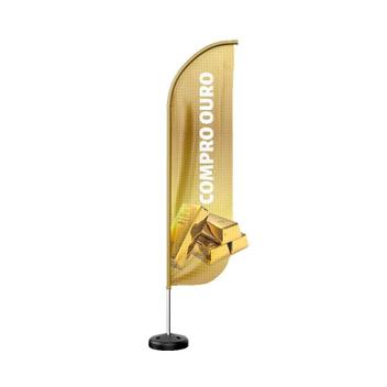 Wind Banner 3D Kit Completo Dupla Face Modelo Pena Temas - Prime Decor ...