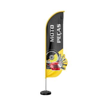 Wind Banner 3D Kit Completo Dupla Face Modelo Pena Temas - Prime Decor ...