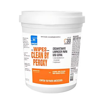 Wipes Clean By Peroxy - com 150 Panos Umedecidos - Spartan - Spartan do ...