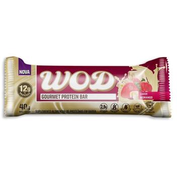 Wod gourmet protein bar sabor morango com 40g - WOD NUTRITION - Barra ...
