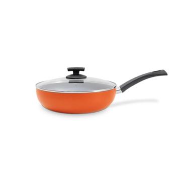 Wok Com Tampa 3,55 Litros Masterchef Brinox 7227/162 - Panela Wok ...