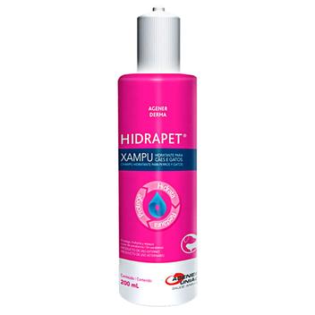 Xampu Hidratante Hidrapet Shampoo para Cães e Gatos - 200mL - Agener ...