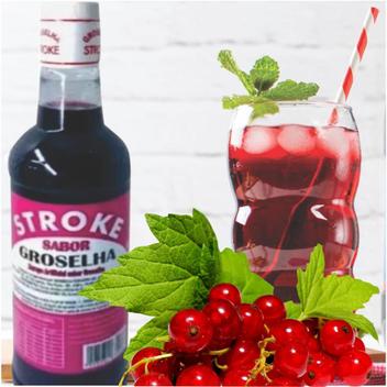 Xarope de Groselha Stroke para Sucos e Drinks Pet 900ml - NoBrand ...