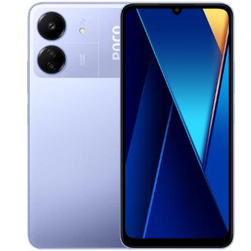 Xiaomi POCO C65 Dual SIM de 128/4GB - Pastel Blue +Fone sem Fio - Fone ...