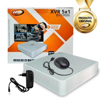 Xvr Gravador DVR Gp3 Multi Modo 4 Canais Full HD C/ Detecção Facial PPA ...