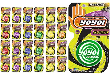 Yo-yo Clássico JA-RU Dynamic - 24 Cores Variadas para Adultos e ...