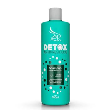 Zap Shampoo Detox Anti Resíduos Menta Limpeza Profunda - 500ml ...