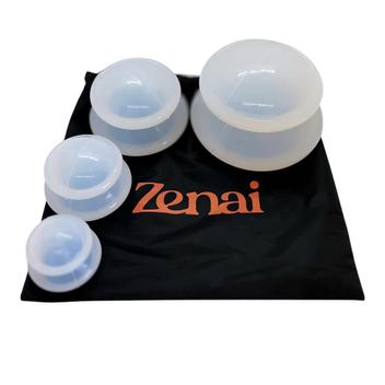 Zenai - 4 Ventosas De Silicone Massagem Corporal Anti Celulite ...