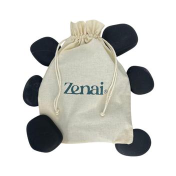 Zenai - Kit 6 Pedras Quentes Vulcânicas para Massagem e Terapia ...