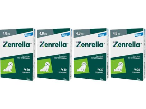 Zenrelia 4,8mg 30 Comprimidos - Elanco - 4 Unidades - Zoetis - Anti ...