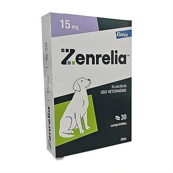 Zenrelia Dermatológico Coceiras Em Cães 15Mg Elanco 30 - Farmácia Pet ...