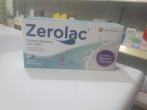 Zerolac c/30cps 10.000fcc lactase - União quimica - Lactase - Magazine ...