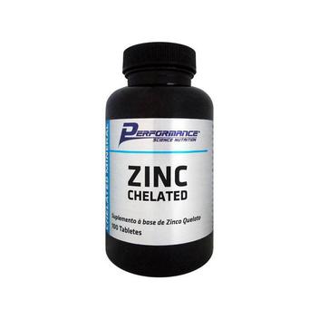 Zinc Chelated (100 Tabs) - Padrão: Único - Performance Nutrition ...