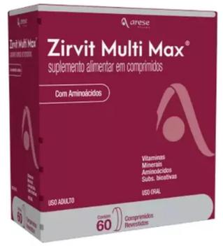 Zirvit Multi Max Polivitamínico 60 Comprimidos - arese ...