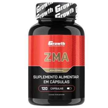 Zma 120 Cápsulas Suplemento Growth Supplements - ZMA - Magazine Luiza