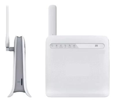 ZTE Chip 3G 4G MF253V Modem Roteador Wifi Cor Branco - Mini Modem ...