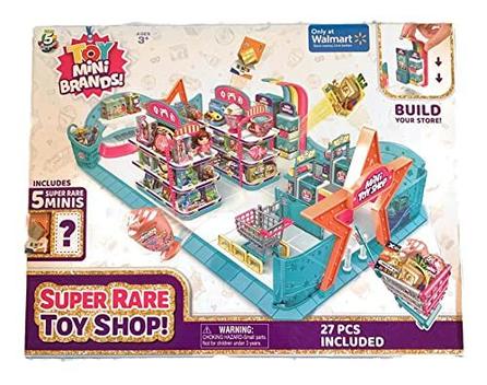 ZURU Mini Brands Super Rare Toy Shop - Inclui 5 Super Rare Minis ...