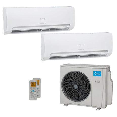 Ar Condicionado Multi Split Springer Midea 18.000 BTUs 220V (2x Evap HW 12.000) Q/F | Menor ...