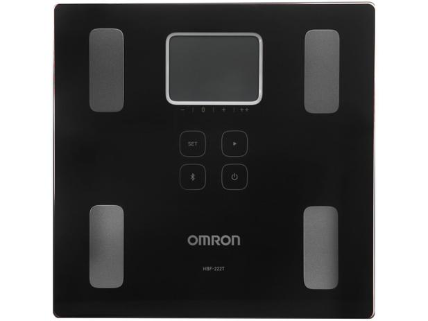 Balança Digital de Bioimpedância Bluetooth - até 150kg Omron HBF-222T ... Balança Digital de Bioimpedância Bluetooth - até 150kg Omron HBF-222T ...