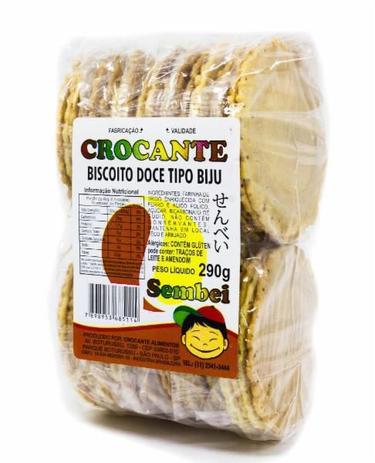Biscoito Oriental Sembei Biju 290g Crocante - Biscoito / Bolacha ...