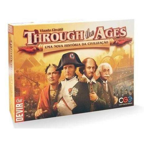 Board Game - Through the Ages - Devir - Outros Games - Magazine Luiza