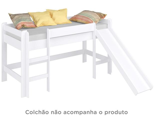 Cama Infantil Elevada com Escorrega - Completa Móveis BB 880 BC/BC ...