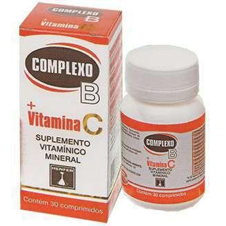 Complexo b + c 30 comp henfer - Complexo B - Magazine Luiza