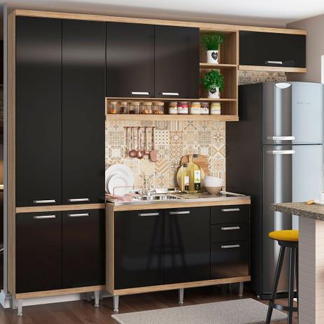 Cozinha Compacta Sicília 4 Peças 5840 Multimóveis - Cozinha Completa ...