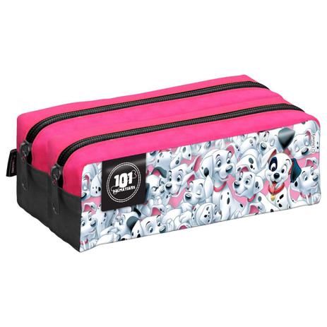 Estojo Escolar Duplo 2 zíper 101 Dálmatas Foroni - DAC - Estojo escolar ...