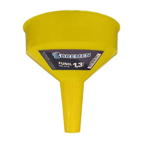 Funil Plástico Reto 1,3 Litros Bremen - Funil - Magazine Luiza