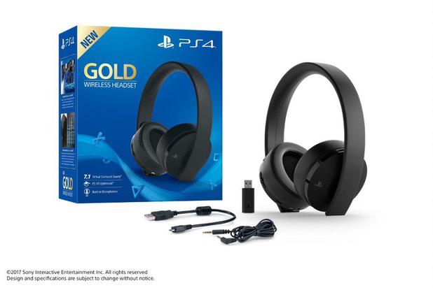 Headset Sem Fio Playstation Série Ouro Ps4 Sony Headset