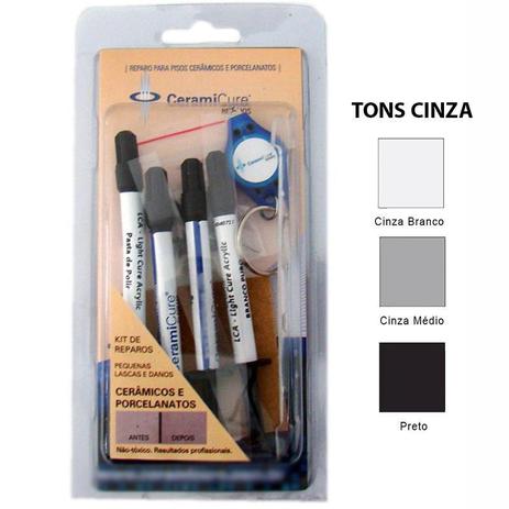 Kit Reparos Pisos Cerâmicos e Porcelanato CeramiCure - Produtos de ...