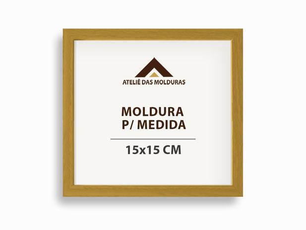 Moldura 15x15 cm para arte painel poster decorativo com petg - Atelie ...