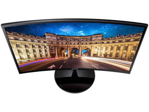 Monitor para PC Full HD Samsung LED Curvo 24” - C24F390F - Magazine ...