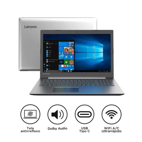 Notebook Lenovo Ideapad 330 81FE0002BR, Intel Core I5, 8GB, 1TB, Tela 15.6” e Windows 10 Home ...