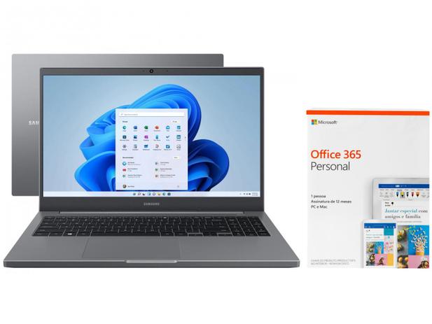 Notebook Samsung Book Intel Core i3 4GB 256GB SSD - Full HD + Pacote ...