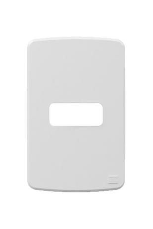 Placa Composé Branco 4x2 1 Posição Weg - Espelho / Placa de Tomada e ...