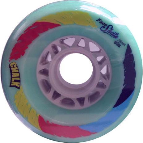 Roda Face Chalk Green 70mm 83A - Face Skate - Skate - Magazine Luiza