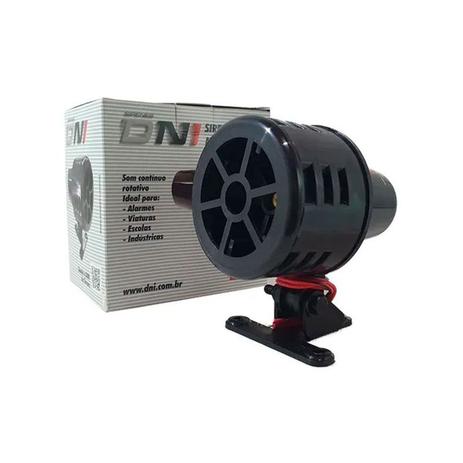 Sirene Rotativa Mecanica 12v 117db Som Tipo Viatura DNI3712 - Sirene de ...