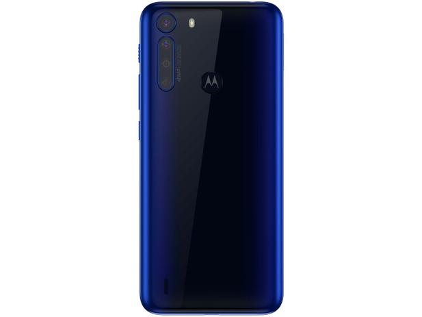 Smartphone Motorola One Fusion 64GB Azul Safira - 4G 4GB RAM Tela 6,5 ...