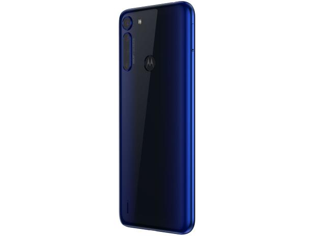 Smartphone Motorola One Fusion 64GB Azul Safira - 4G 4GB RAM Tela 6,5 ...
