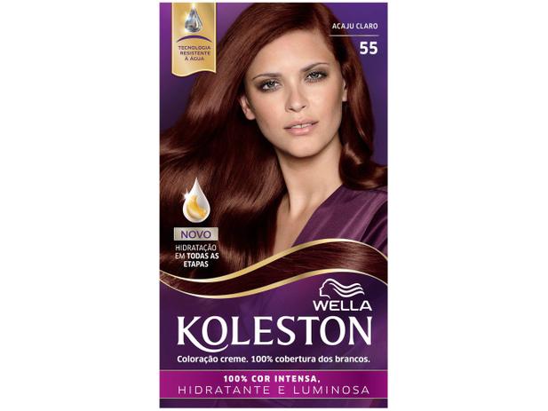 Tinta de Cabelo Koleston 55 - Acaju Claro - Tinta de Cabelo - Magazine ...