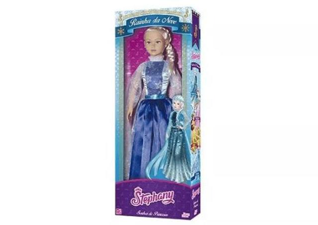 Boneca Princesa Stephany De Neve 78cm Baby Brink - Bonecas - Magazine Luiza