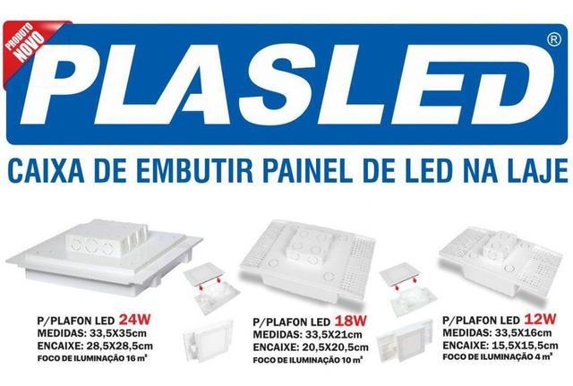 Caixa Embutir Spot Led na Laje 5w Mr16 Plasled - Spot - Magazine Luiza