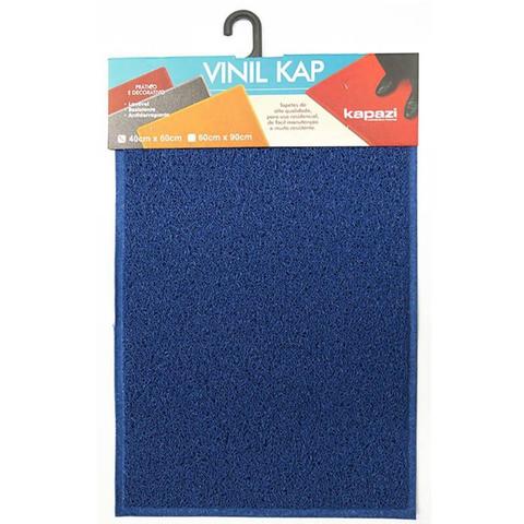Capacho em Vinil Azul Royal 40cm x 60cm Kapazi - Capacho / Tapete de ...