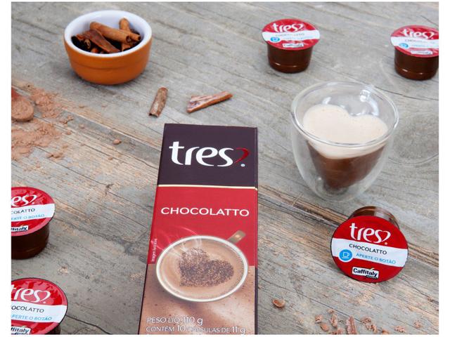 Cápsula Chocolatto TRES 3 Corações 10 Cápsulas - Cápsula de Chocolate ...