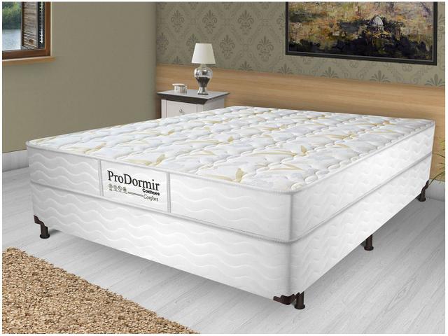 Colchão Casal ProDormir Colchões Mola - 22cm de Altura Confort ...