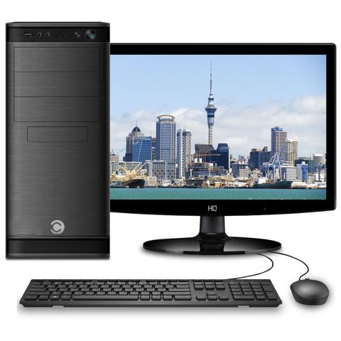 Computador Desktop Completo com Monitor Intel Core i3 4GB HD 3TB HDMI ...