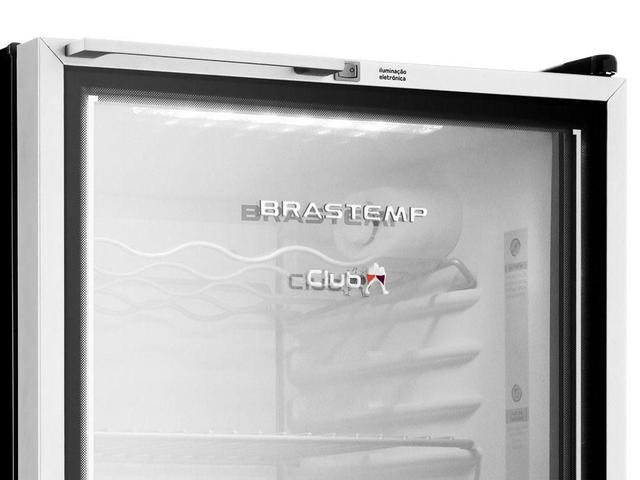 Frigobar Brastemp 120L Preta e Branca - com Porta de Vidro BZA12AF ...