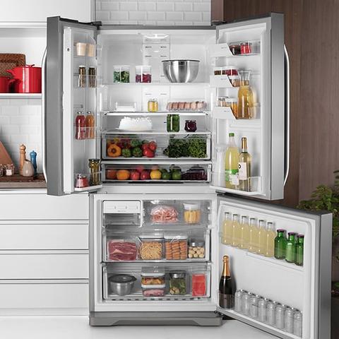 Geladeira Frost Free Electrolux 579 Litros 3 Portas Inverse Cor Inox ...